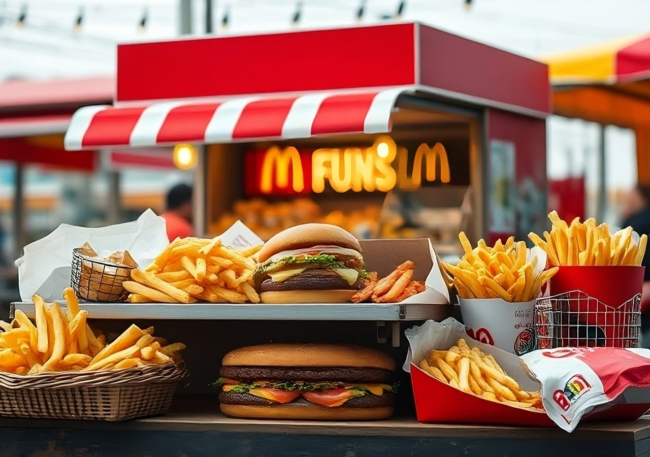 The Evolution of Fast Food: From Street Stalls to Global Giants
