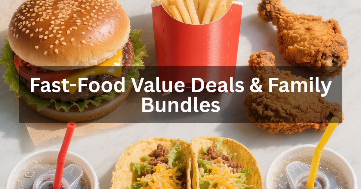 Best Fast-Food Value Deals & Specials for 2025–2026 - Menu Price Guide